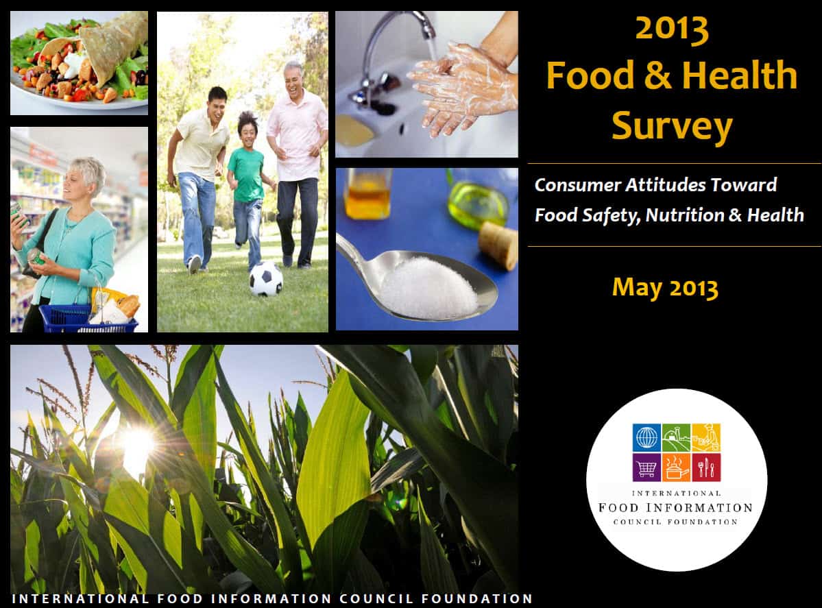 2013 IFIC Food & Health Survey - IFIC