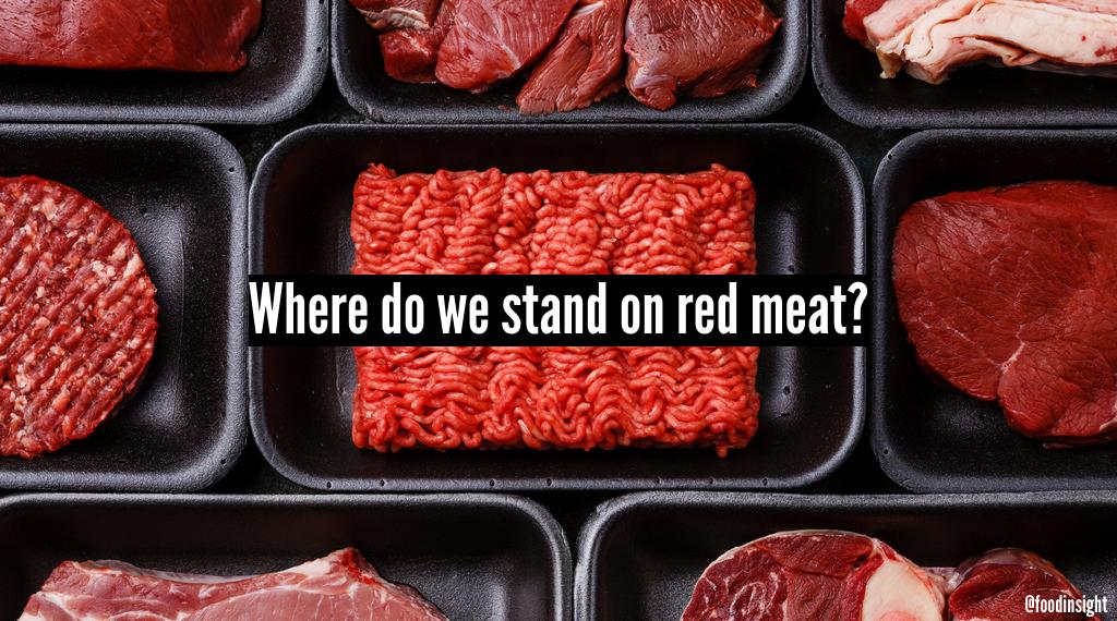 Red Meat Recommendations: Controversial, Yet Consistent - IFIC